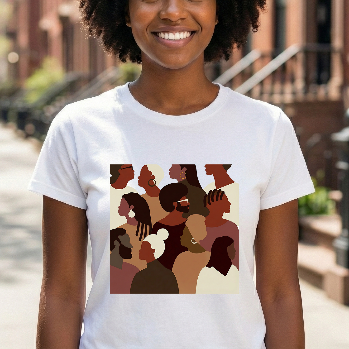 🌍 Unity in Excellence: "Diverse Voices" Black History Collage DTF Tran