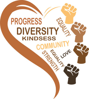 Unity in Every Heart: The Diversity & Community Heart DTF Transfer!