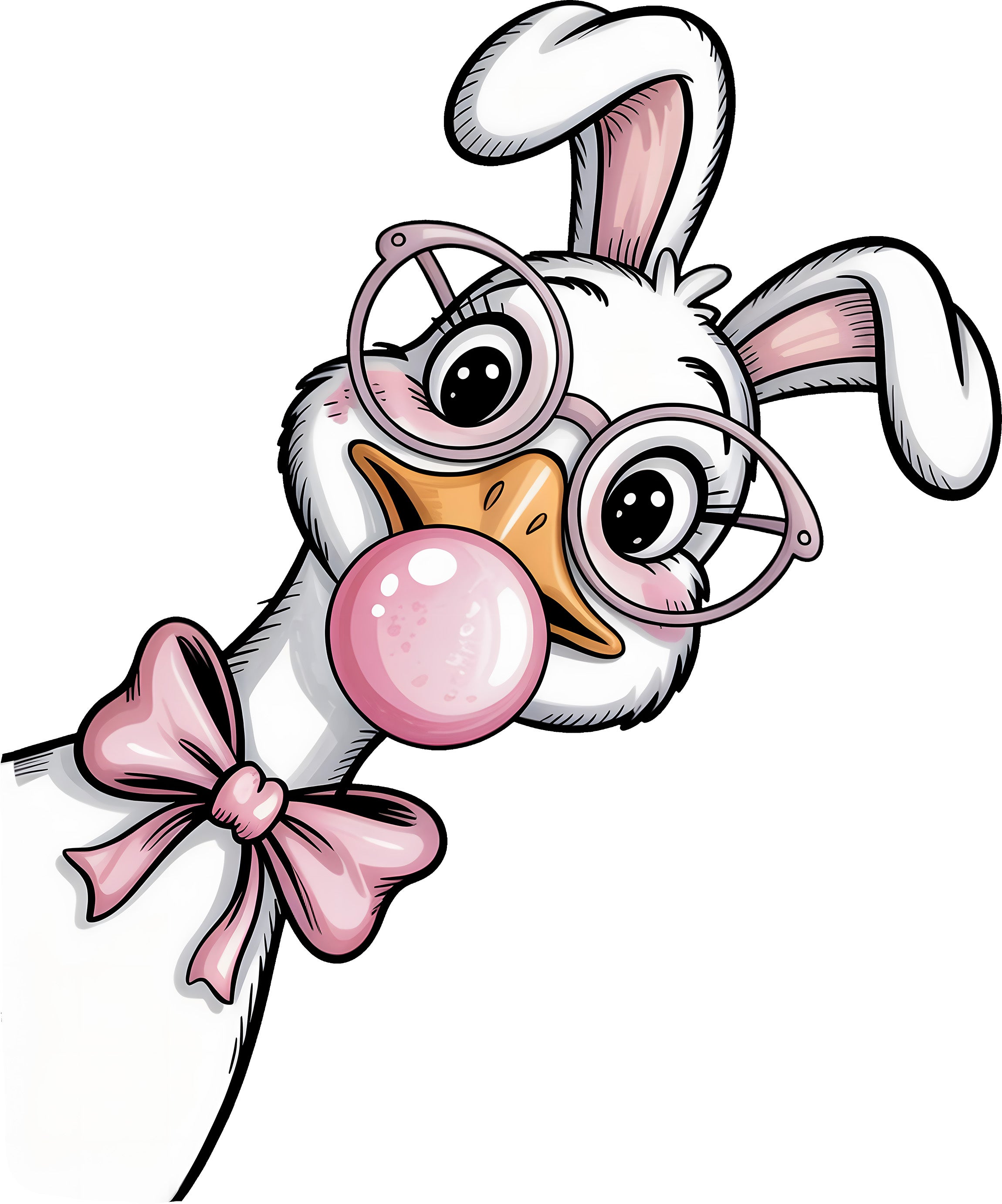 🎀 Silly Goose, It’s Easter! "Preppy Easter Goose" DTF Transfer